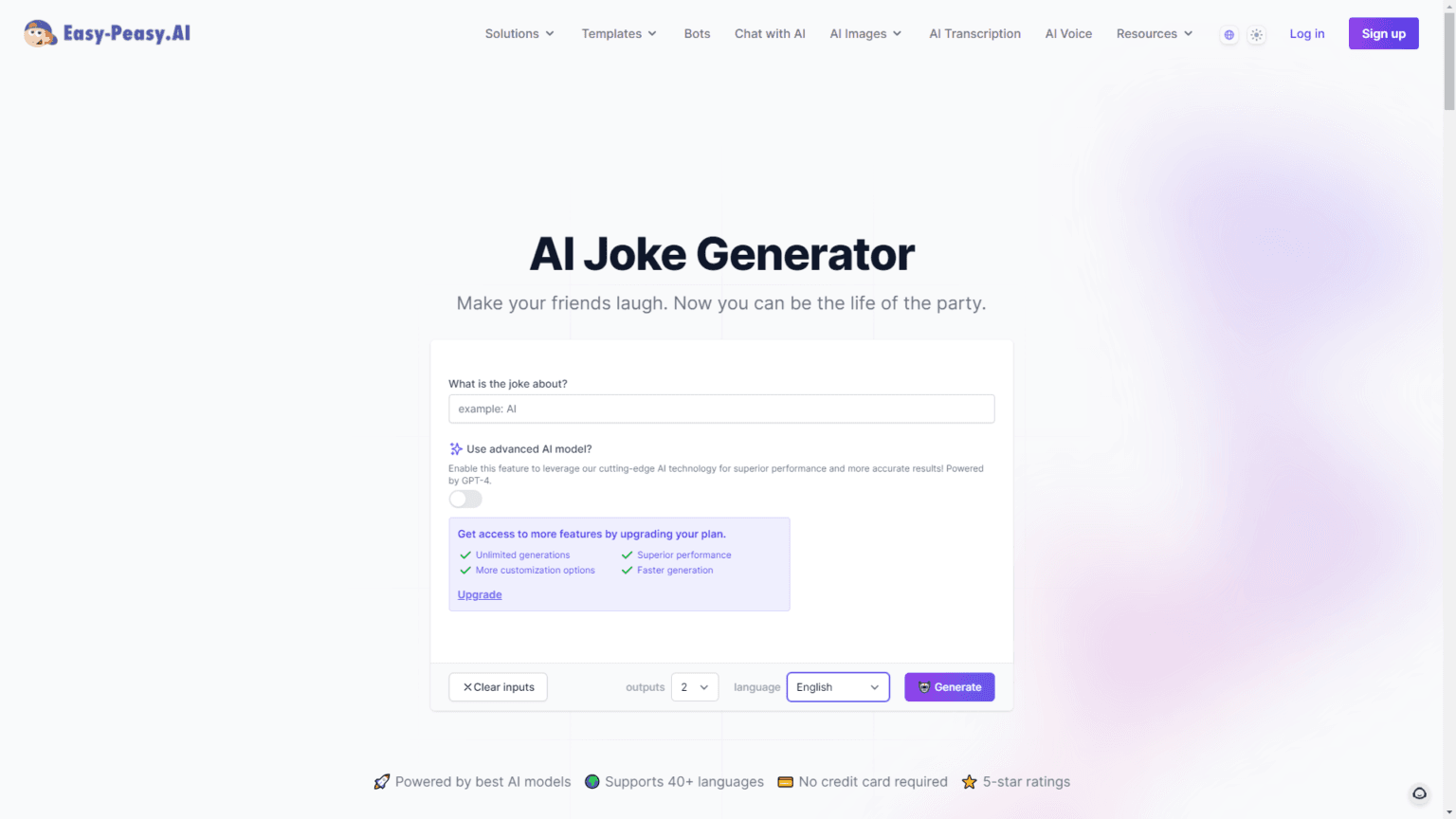 7 Best AI Joke Generators in 2024 (Free & Paid) - AIToolsly.com