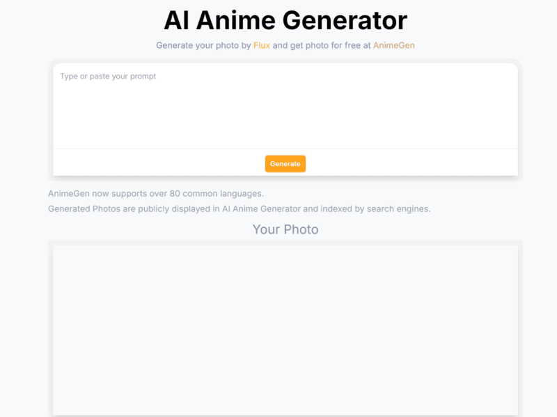 AnimeGen – Anime Image Generator - AIToolsly.com